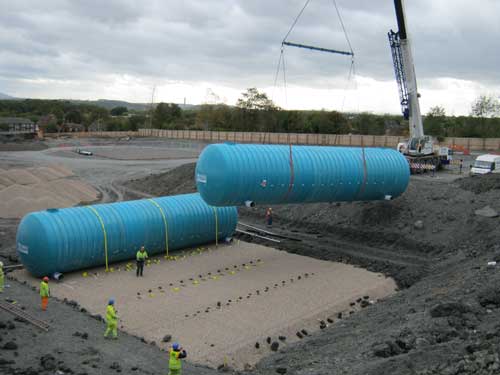Baddesley Colliery Storm Water Retention Harvesting System - Welcome to DXI
